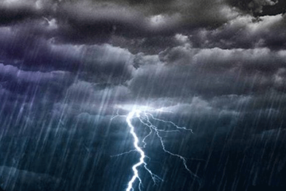 ප්‍රබල අකුණු පිළිබඳව අනතුරු ඇඟවීමේ නිවේදනය - Aruna