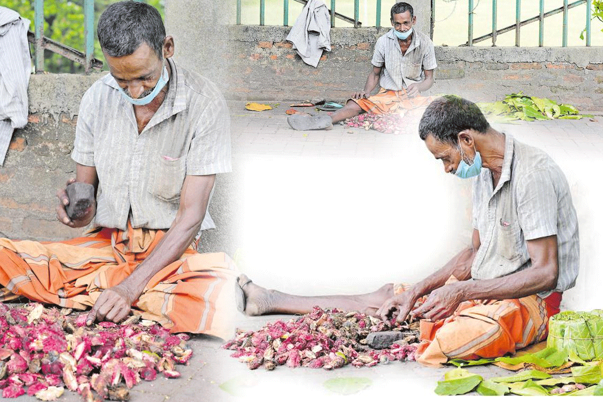 දවසට කොට්ටම්බා ගෝනි දෙකක් තළනවා - Aruna